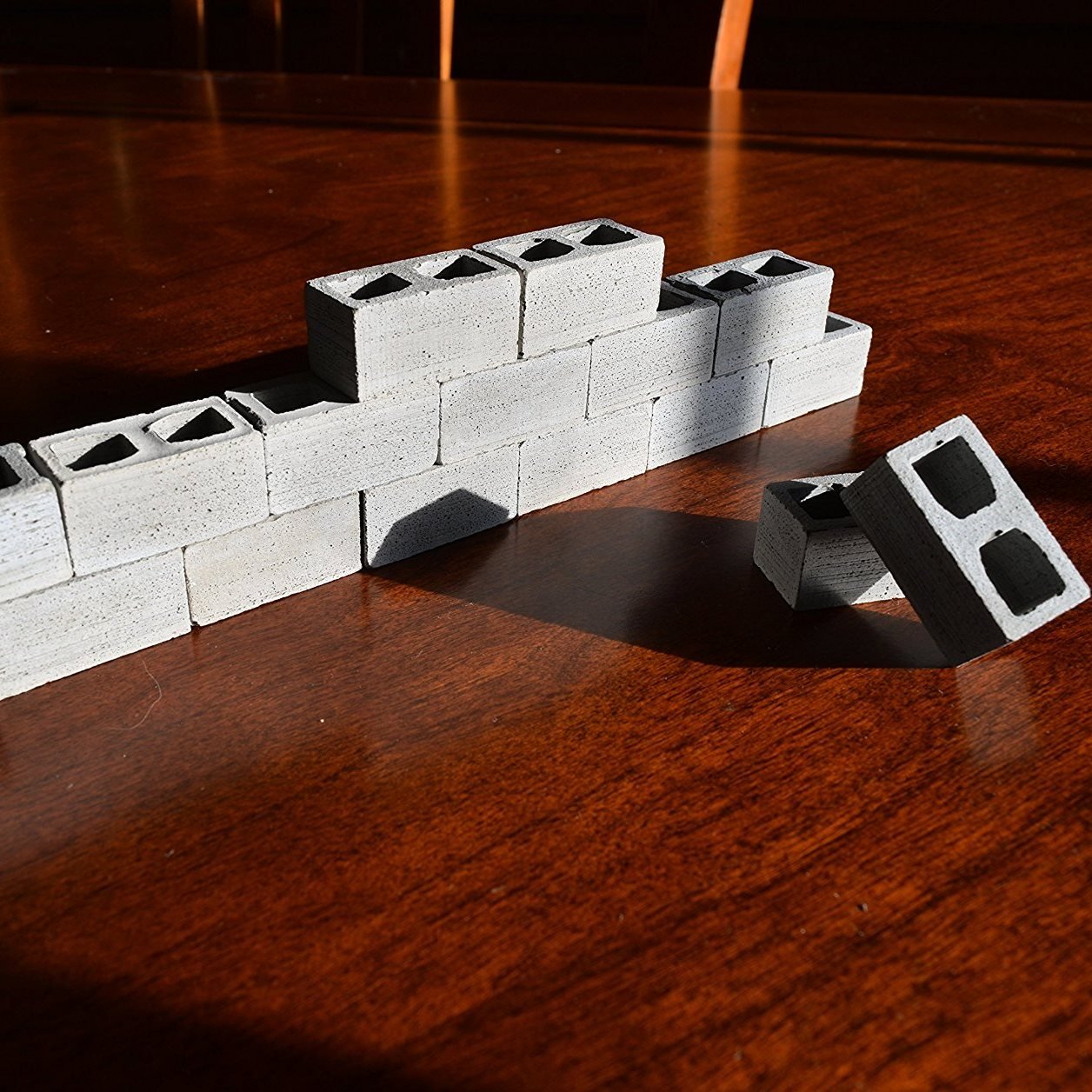 Acacia Grove Mini Cinder Blocks, 12 Pack, 1/12 Scale