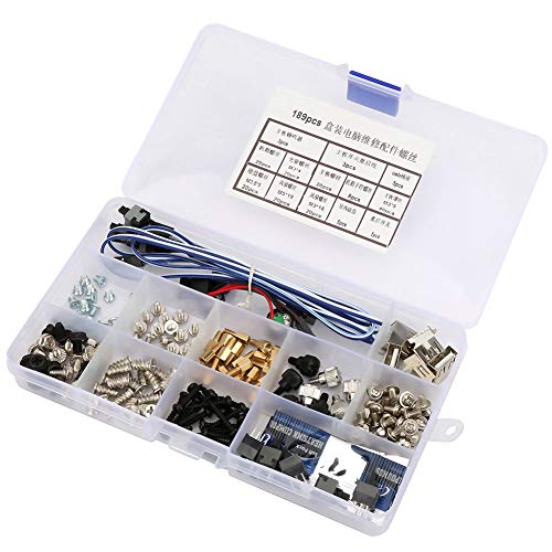 Computer Repairing Screws, Complete Computer Screws Kit, Durable Mobile Network Terminal Equipment Computers for Maintenanc Repair