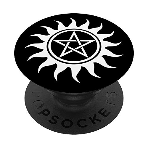 Anti Possession Pentagram Symbol PopSockets PopGrip: Swappable Grip for Phones & Tablets