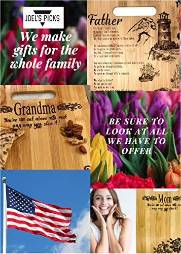 Boss Appreciation gift-Gift for leader, Manager-Engraved Bamboo Cutting board 9β x 12β