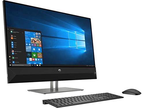 HP Pavilion 27 Touch Desktop 1TB SSD 32GB RAM Extreme (Intel Core i7-9700K Processor Turbo to 4.90GHz, 32 GB RAM, 1 TB SSD, 27-inch FullHD IPS Touchscreen, Win 10) PC Computer All-in-One