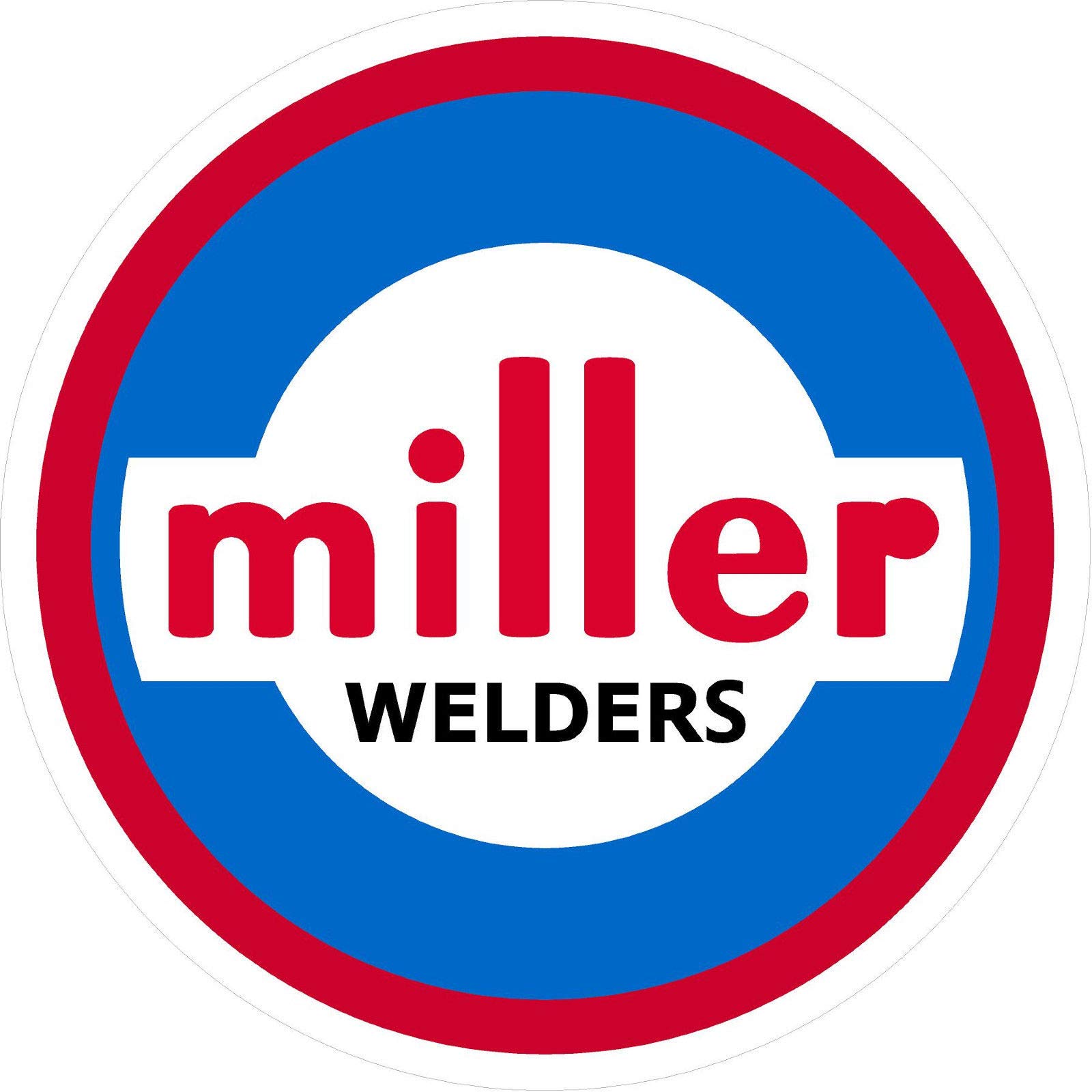 2 Pack Vinyl Sticker Decal Miller Welder 1960 Vinyl Decal, 5 in. x 5 in.
