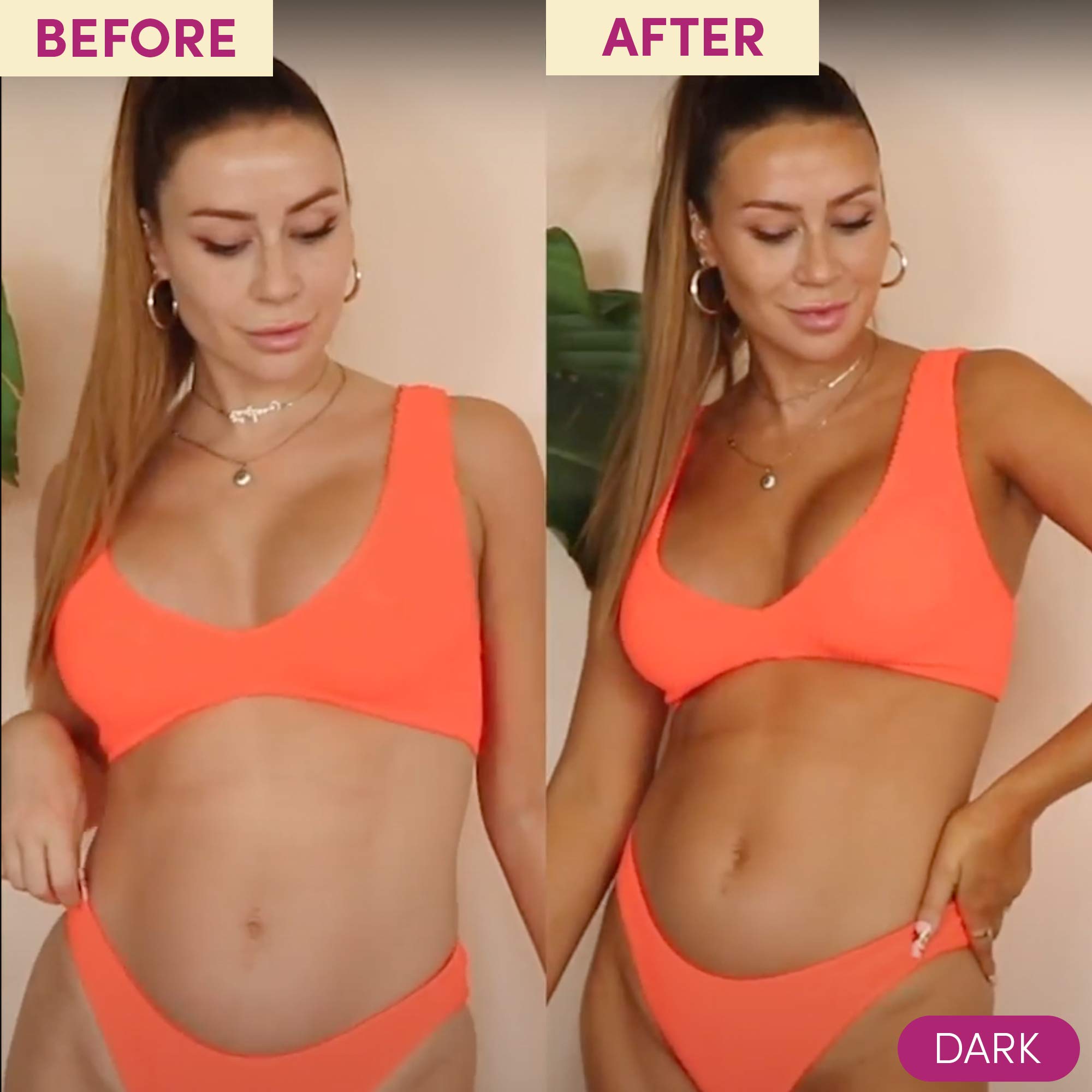 Coco & Eve Self Tanner Mousse Kit - All Natural Sunless Tanning (Dark) | Instant Lotion with Bronzer Mitt Applicator Sunny Honey Bali Bronzing