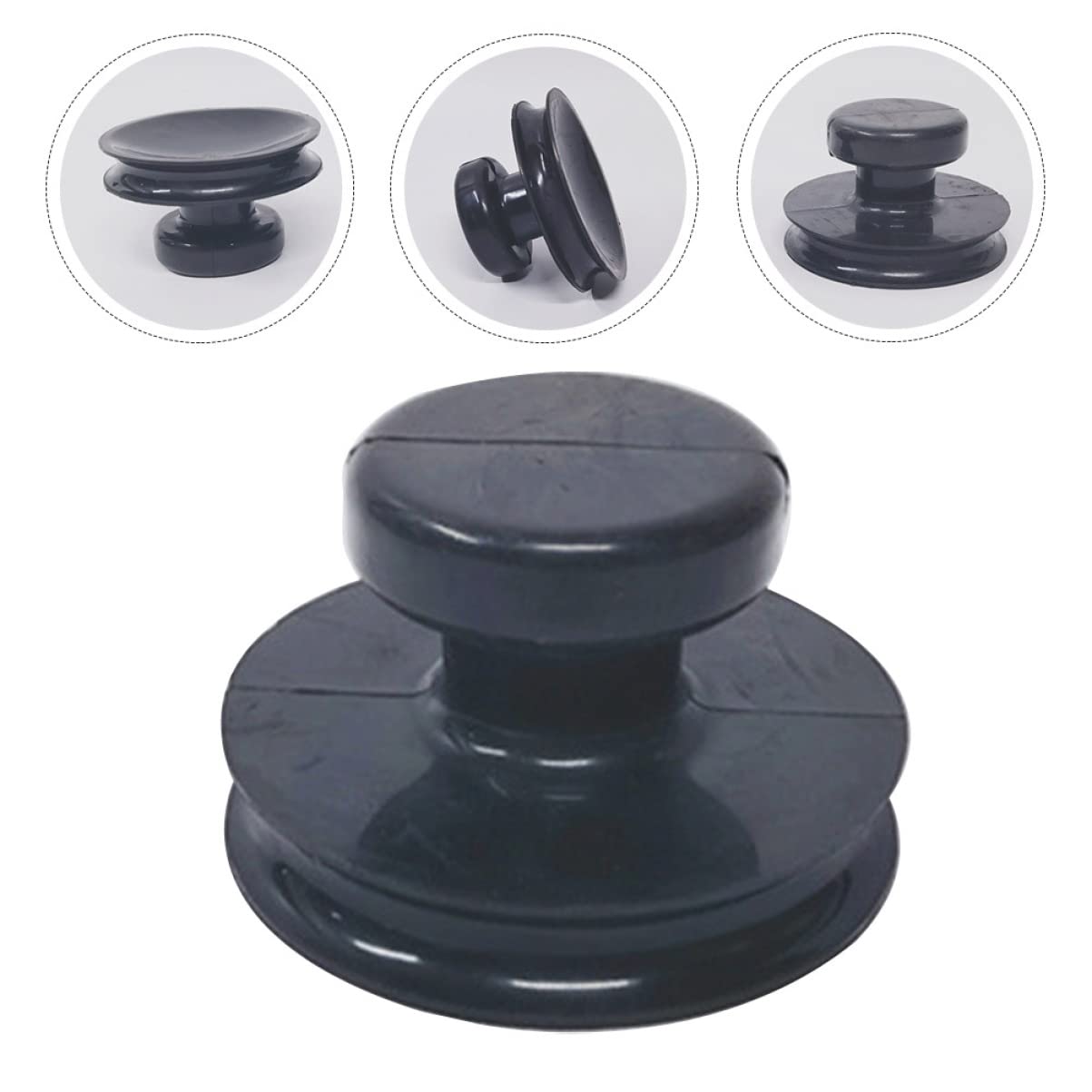 1pc Holder Healing Buddha Black Meditation Buddhist Mindfulness Tool: Tool Premium Handle Durable Nepal Ortable Holistic Accessories Suction Chakra Sucker Authentic