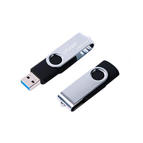 128G/64G/32G USB 3.0 high-Speed Drive (up to 90MB/s), Thumb Flash Memory Stick, Waterproof Memory Stick, Suitable for Cars, Smart TVs, laptops, PCs, etc. (USB3.0128G)