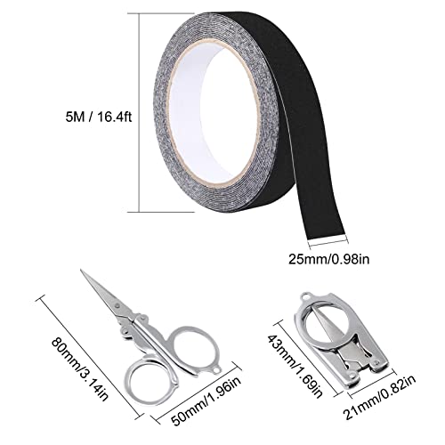16.4 ft Sandy Trimmer Strip with Foldable Scissor Sandy Track for Prairie Dog Squirrel Chinchilla Guinea Pig also for Hamster Running Wheel, Flying Saucer Exercise Wheel,Small Pet Exercise Wheel