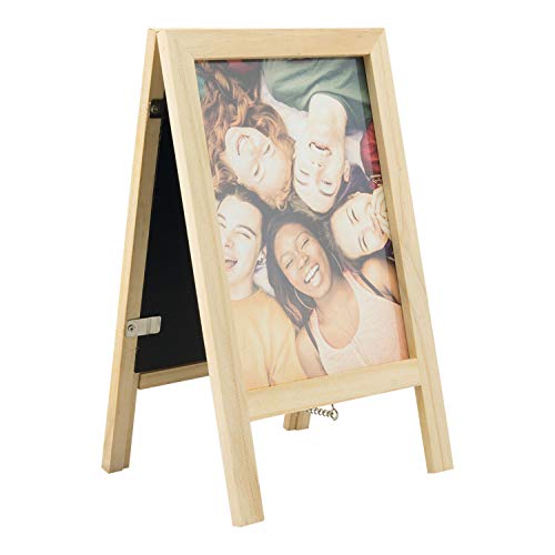 American Metalcraft SBSBMNI Mini Tabletop Sandwich Board, Plain, 1-1/4" H, 6" W, 9-3/4" L