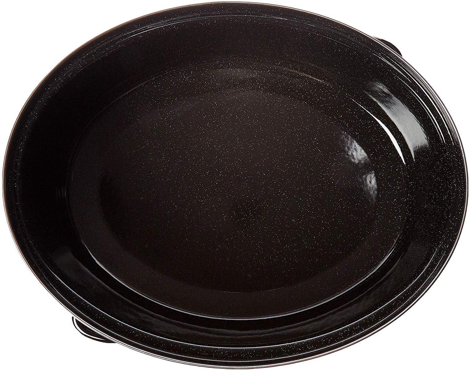 16.5"L x 15"W x 8"H (42cmx38cmx20.3cm) Uniware Healthy Enamel Coating Turkey Roaster, Roaster Pan for Turkey, Roaster for Chicken