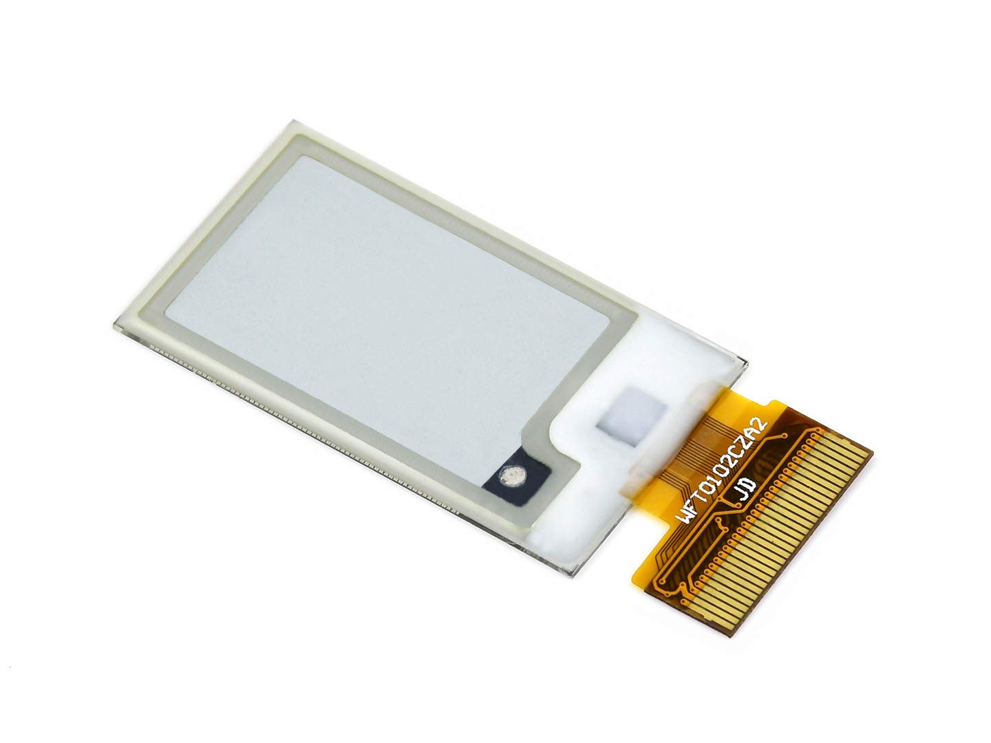 waveshare 1.02inch E-Ink Raw Display Compatible with Raspberry Pi 4B/3B+/3B/2B/B+/A+/Zero/Zero W/WH/Zero 2W Series Boards 128×80 Resolution with SPI Interface Without PCB Supports Partial Refresh