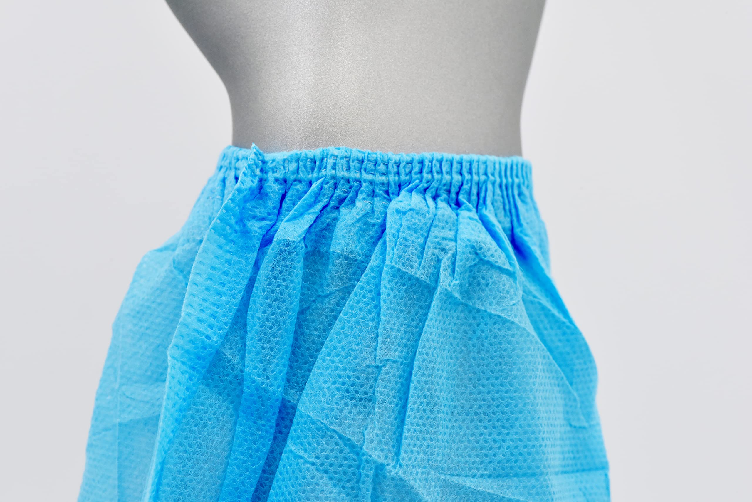 100 Pieces of Arm Sleeves, Made of Non-Woven Fiber Sleeve Covers with Elastic Closures stretchble Reusable Blue 100 Pieces