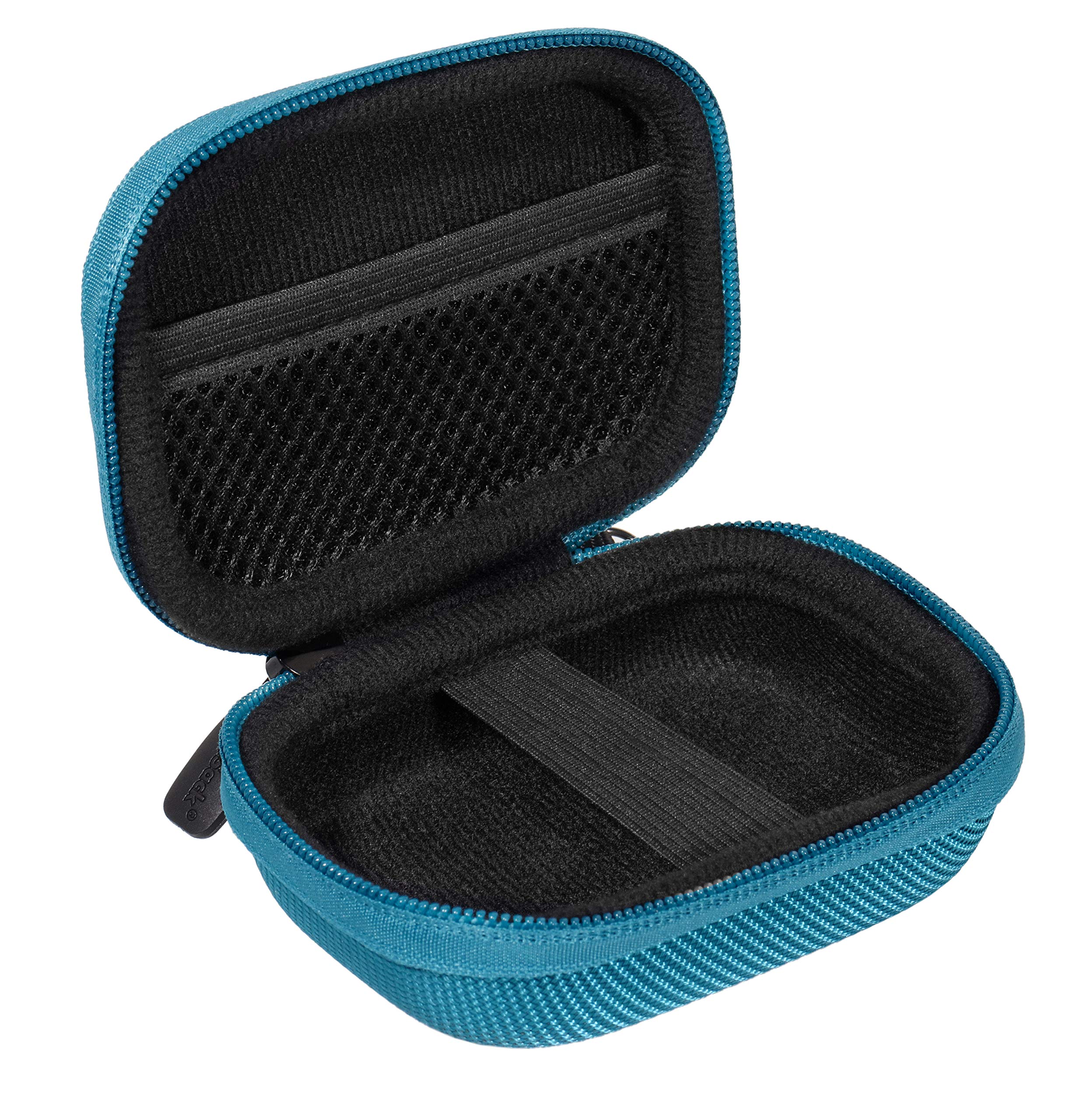 CaseSack case for Bose Sport Earbuds and QuietComfort Noise Cancelling Earbuds - True Wireless Earphones, Mesh Accessories Pocket, Compact Consolidation Carrying case
