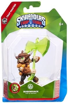 4 Skylanders Trap Team Bundle: Bushwack + Lob Star + Head-Bush + Ka-Boom