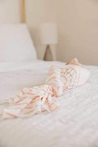 Copper Pearl Large Premium Knit Baby Swaddle Receiving Blanket Lainey