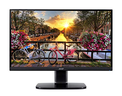 Acer KA272U biipx 27” WQHD 2560 x 1440 IPS Zero-Frame Monitor with 75Hz Refresh Rate and AMD Radeon FreeSync Technology (Display Port & 2 x HDMI 1.4 Ports) Black (Renewed)