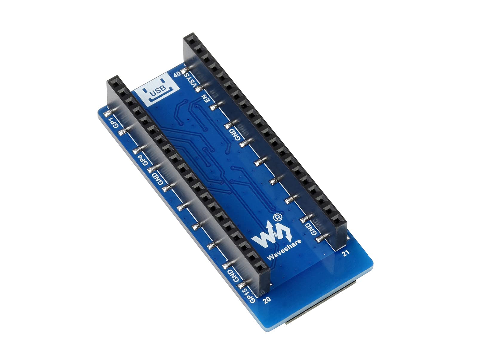 for Raspberry Pi Pico ESP8266 WiFi Module WiFi Expansion Board Based on ESP8266,Supports TCP/UDP Protocol, IEEE 802.11b/g/n WiFi Standard,115200 BPS UART Baudrate