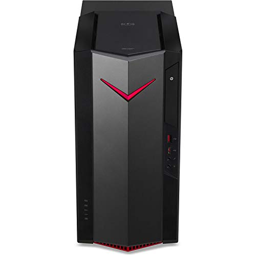 acer Nitro 50 Desktop Gaming PC 8GB RAM 512GB SSD Intel Core i5-10400F 2.9GHz NVIDIA GeForce GTX 1650 (Renewed)