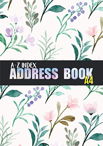 A-Z Index Address Book A4: A4 Telephone Address Book : Address Book A4 Size : Slim Address Books With Alphabet Index : A-Z Index Address Book A4 : ... Address Book : Large Address Book A4 Size (2)