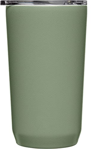 CamelBak Horizon 16 oz Tumbler - Insulated Stainless Steel - Tri-Mode Lid - Moss