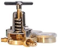 40 Series Gas Regulator 15 psi, 3.25", Acetylene
