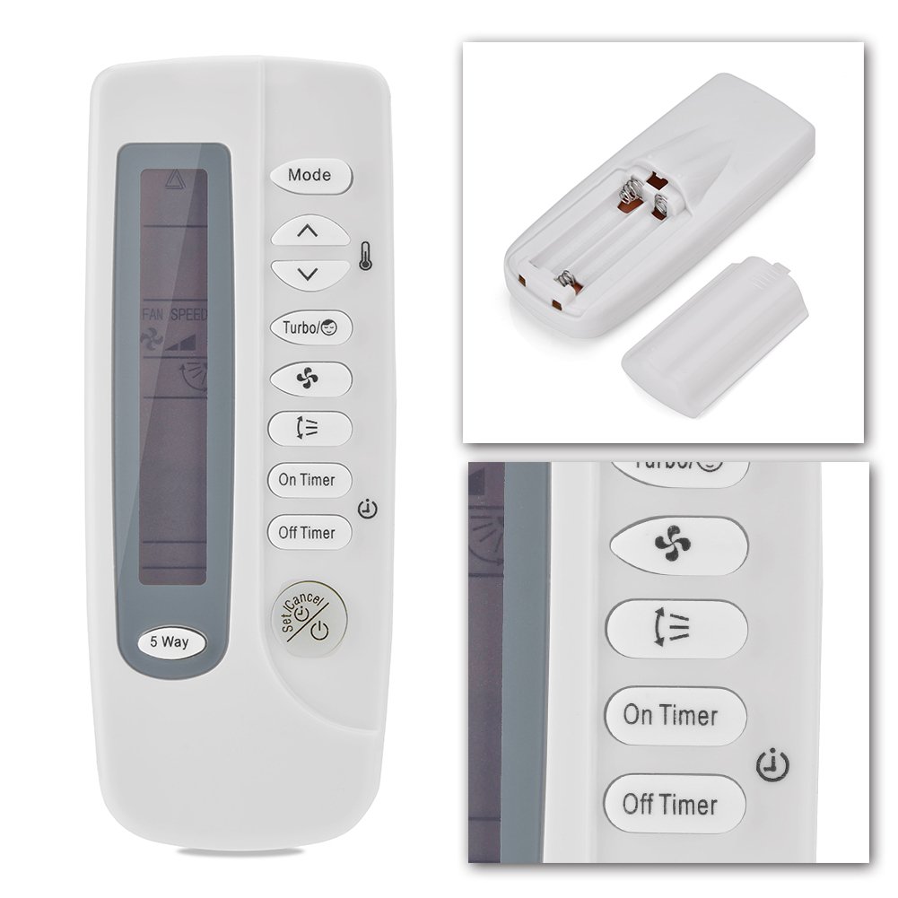 Air Conditioner Remote Control ARH-403 for Samsung, Universal Replacement Remote Control Air Conditioner with Built-in Clock Timer for Samsung Brand