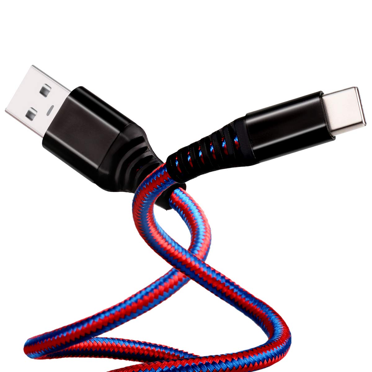 USB A to Type C Fast Charging Cable, 2pack 10ft Long Charger Cord Quick Charge for Motorola Moto G10 G9 G8 G7 G Stylus/Power/Plus/Play/Pro, Z4 Z3 Z2 Z Force, One Action/Macro/Vision and LG G6 Phones
