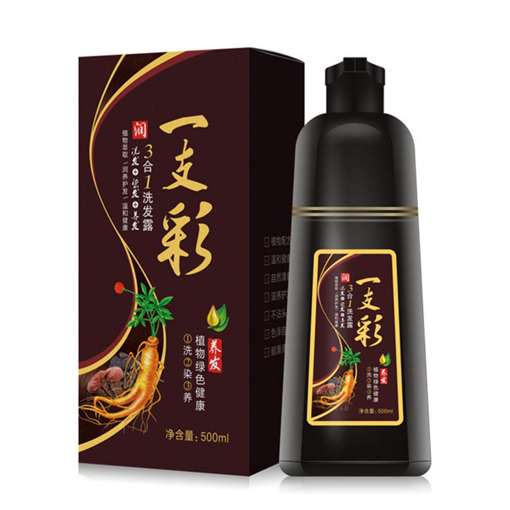 ALEXTREME Hair Dye, Hair Dye Color Shampoo Beauty Nourishes Long Lasting Care for Men Women Home Salon