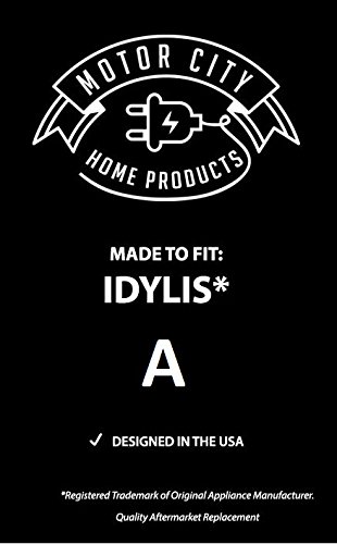 2-Pack PREMIUM Idylis A Hepa Air Purifier Filter PLUS 2-Pack Carbon comparable filters for IAP-10-100, IAP-10-150, AC-2119; Motor City Home Products Quality Replacement
