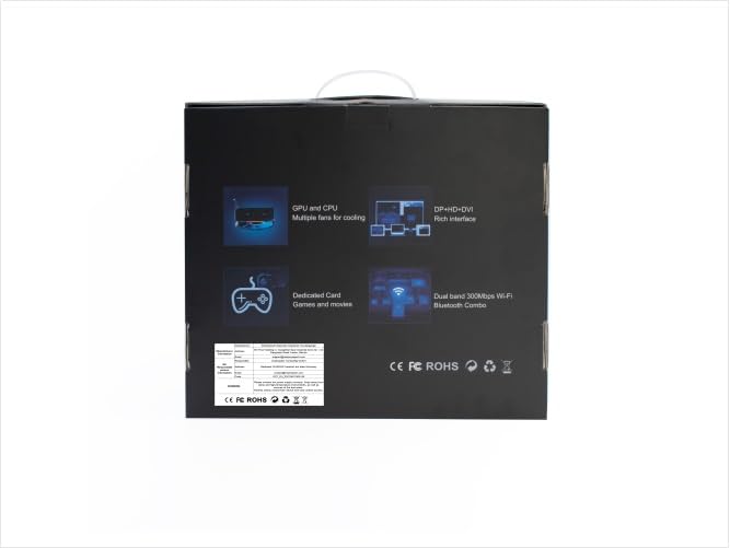 FANPEEC Fanless Mini PC Core i3 6157U, Industrial PC Windows 10 Pro 64GB RAM 512GB SSD 1TB HDD, WiFi 5, BT 4.2, 8 x USB 2.0, 2 x Ethernet Ports, 2 x HD Mini Desktop Computers