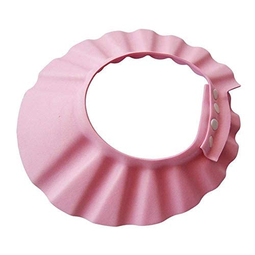 3PCS Baby Shower Cap for Washing Hair, Kids Bathing Hat Protect Baby’s Eye and Ear, Shampoo Shield Visor Guard for Toddler Infant Child 789987