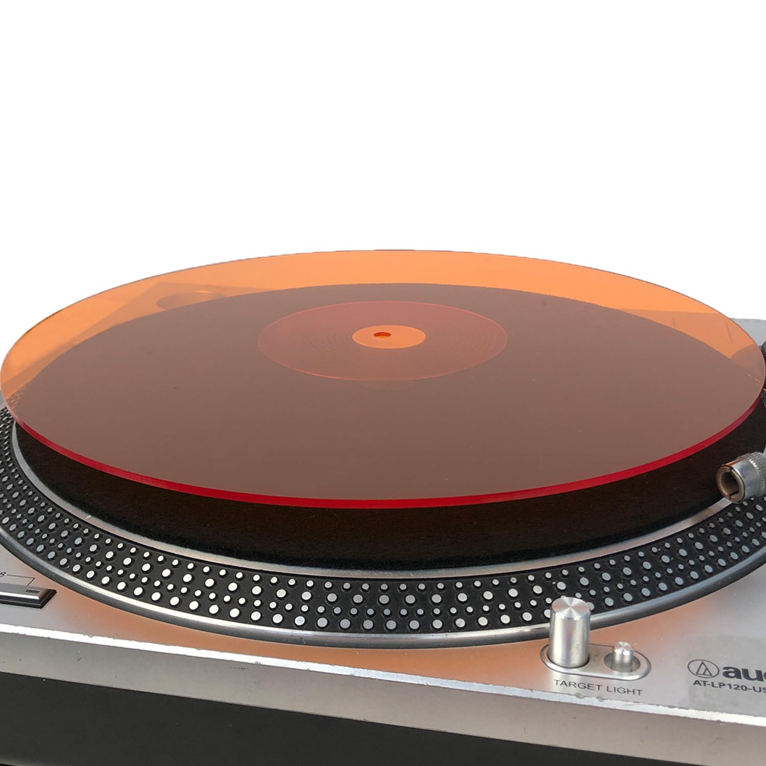 Acrylic Turntable Mat-Platter Vinyl Slipmat for 12 Inches LP Players-Reduced Noise & Improves Sound Quality & Provides Tighter Bass-Anti Static Record Player Mat.