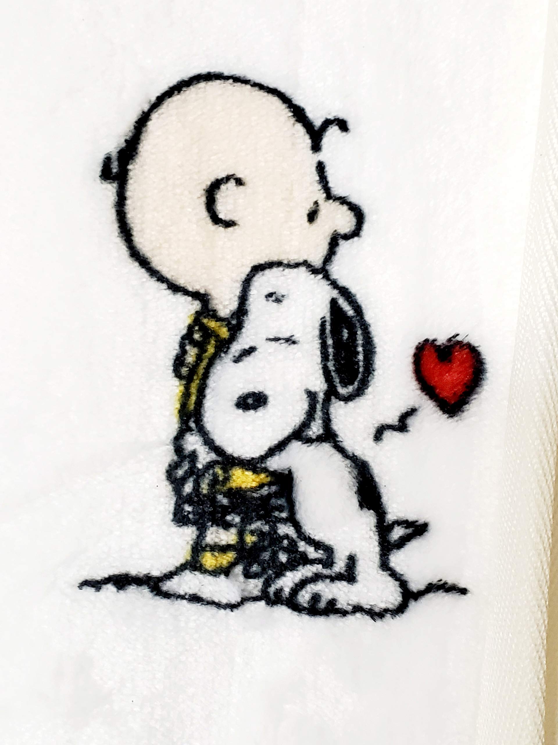 CHDENUO Peanuts Gang Snoopy Valentine's Love in The Cards Heart Throw Blanket