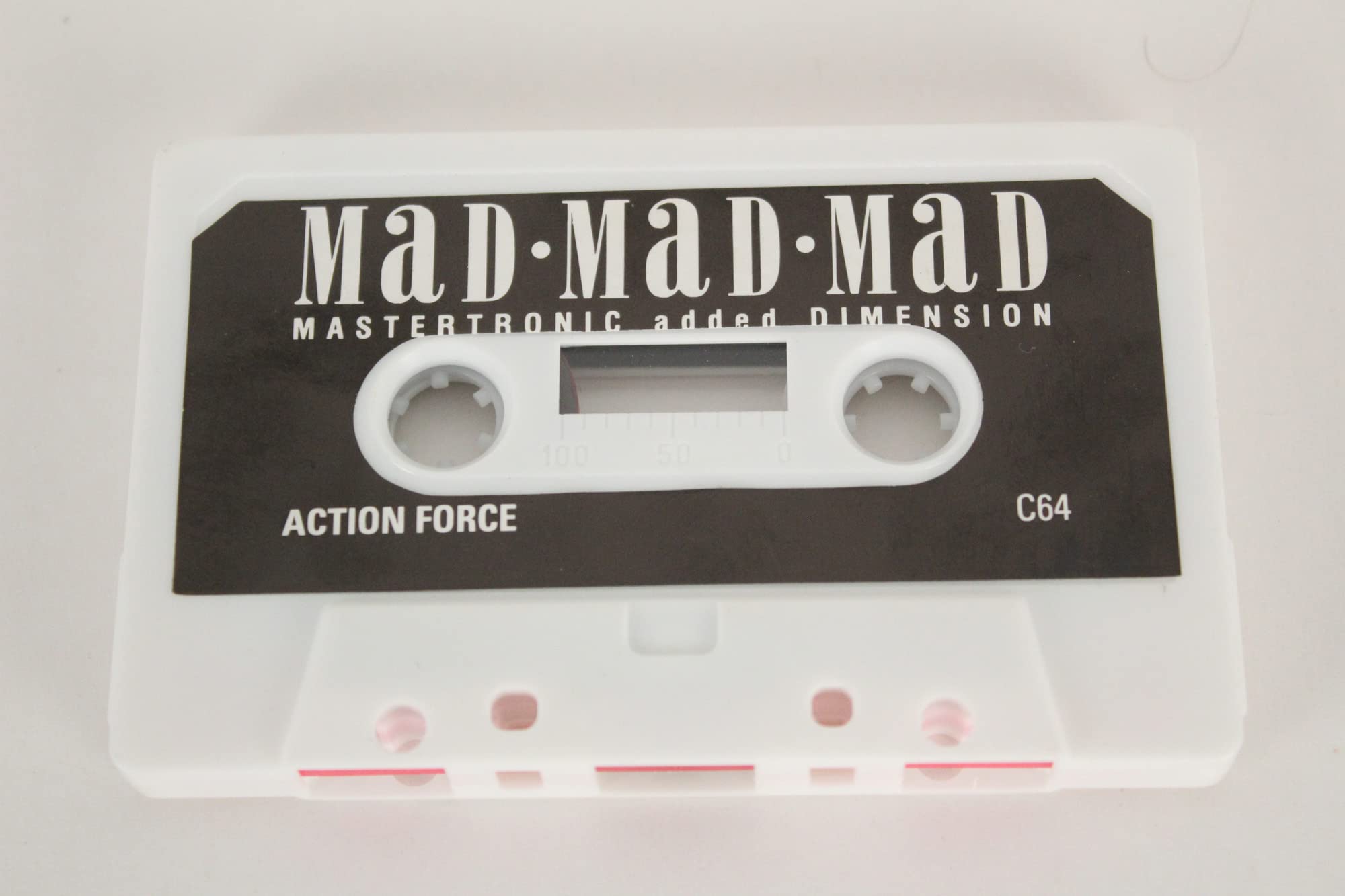 Action Force 1989 (Commodore 64 C64 Mastertronic Video Game Cassette MAD added Dimension)