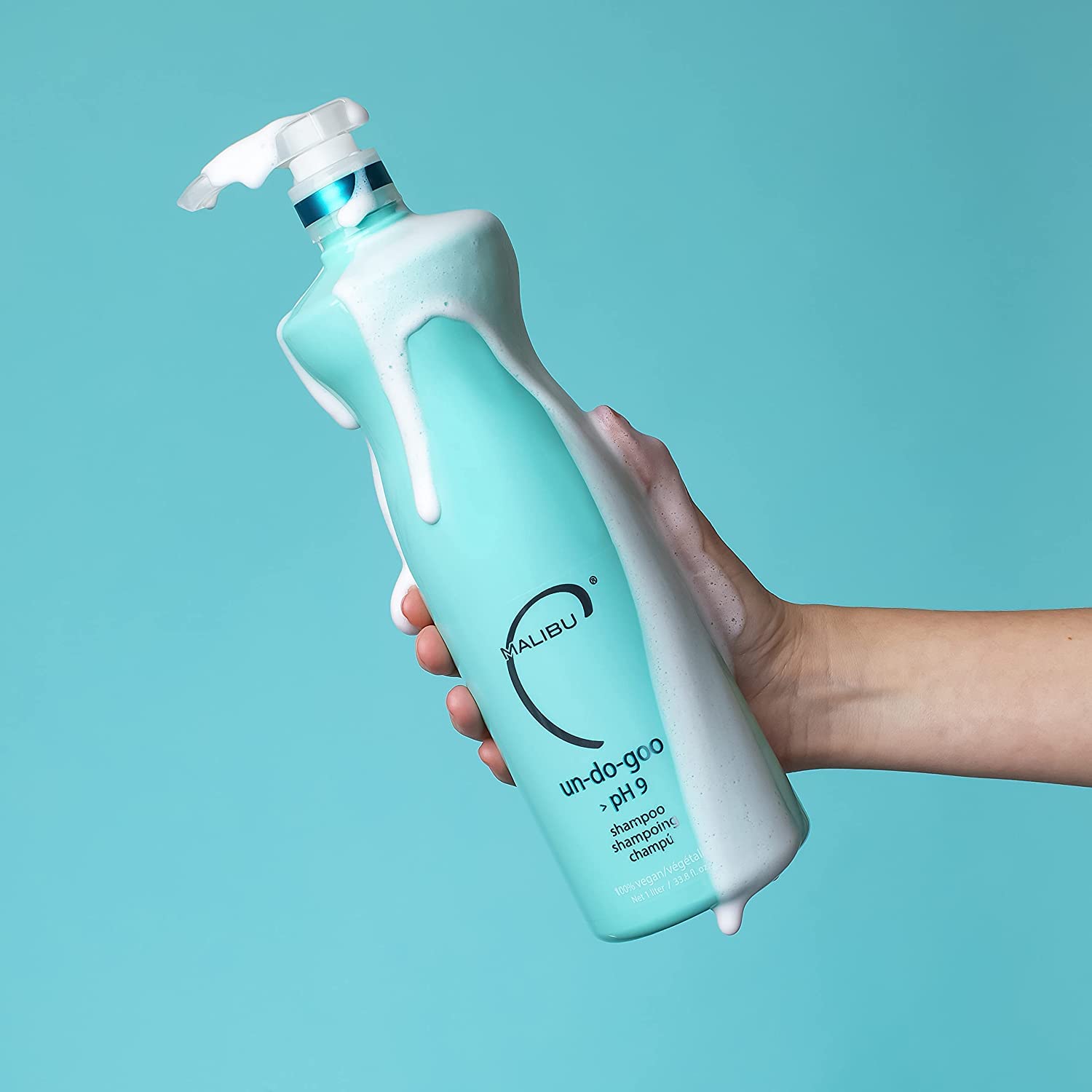 Malibu C Un-Do-Goo Shampoo (1 Packet) - Clarifying Shampoo to Remove Product Build Up + Resins from Hair - Shine Restoring, Moisturizing Cleansing Shampoo