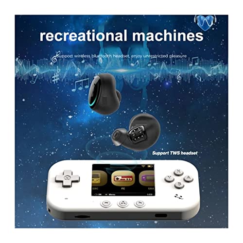 2.4-inch TRIMUI Smart Mini Handheld Game Console with Retro Video Game Console with WiFi Pocket (Color : Blue)