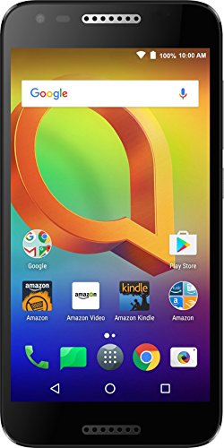 Alcatel A30 Verizon - 16 GB - Black - Unlocked - Prime Exclusive - with Lockscreen Offers & Ads