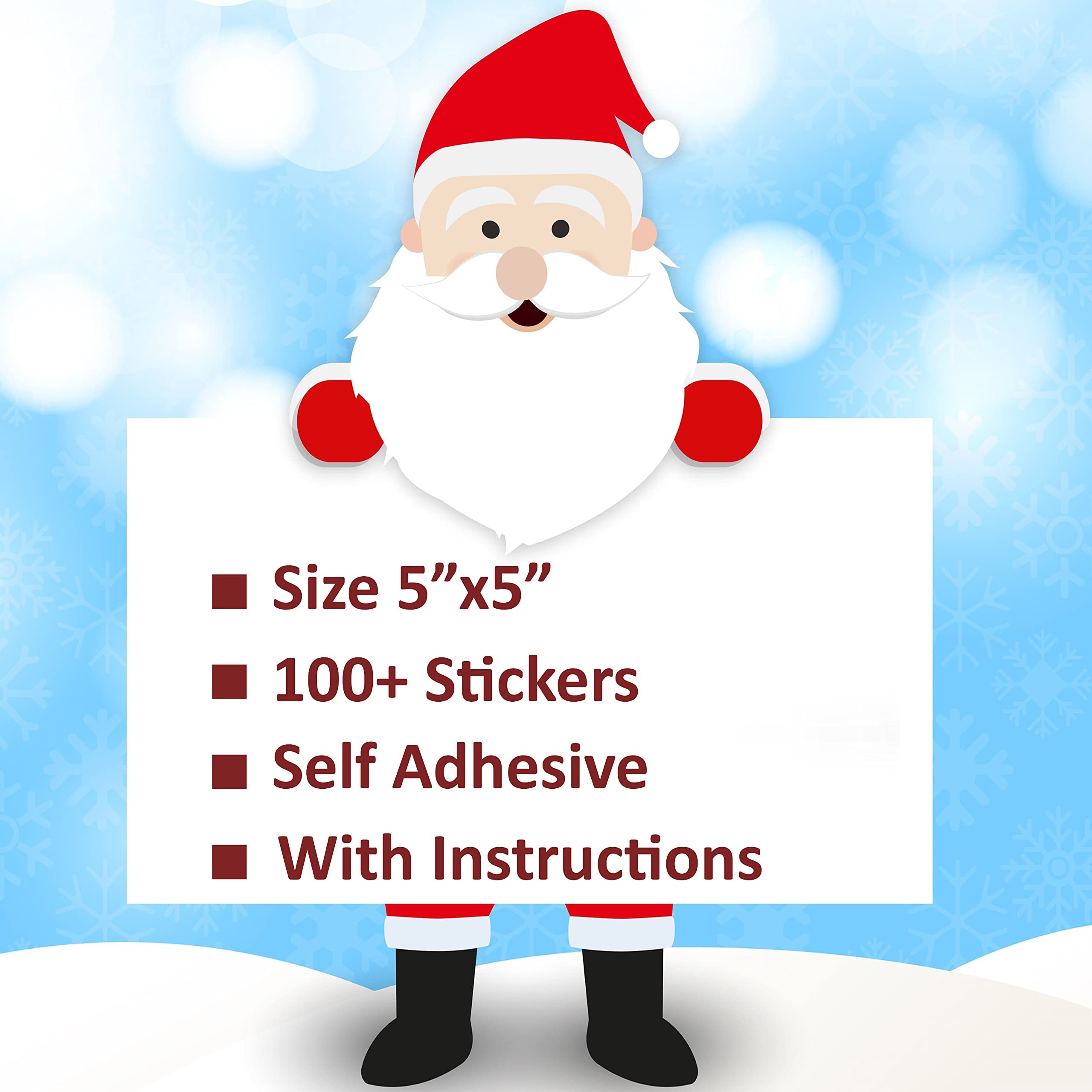 4E's Novelty Foam Gingerbread House Craft Kit (1 Pack) for Kids with Foam Stickers, Build & Decorate it Yourself DIY Christmas Crafts for Kids & Toddlers