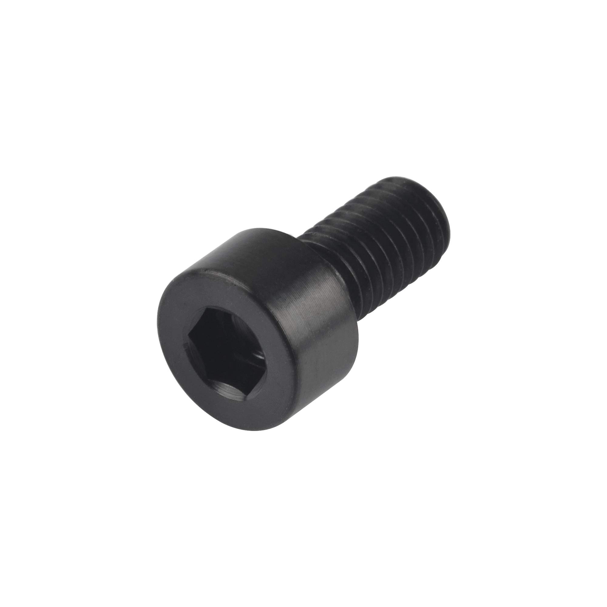 Wanyifa Titanium Ti M5 x 10 12 15 18 20 25 30 35 40 45 50 55 60mm Bicycle Allen Hex Socket Head Screw Pack of 4 (M5x10mm, Black)