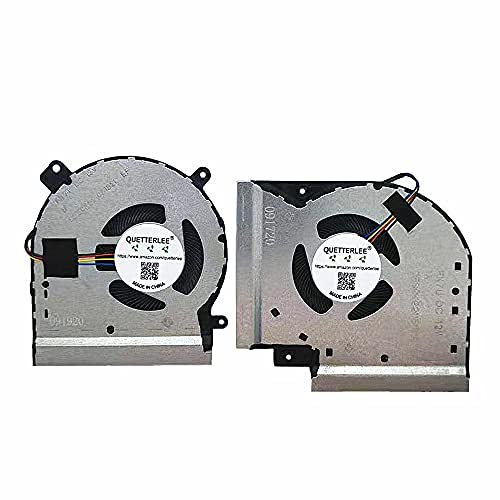 QUETTERLEE New CPU and GPU Cooling Fan for ASUS ROG Strix Scar II Gaming Laptop GL504 GL504G GL504GS GL504GM GL504GV GL504GW GL504GV-DS74 GL504GW-DS74 Series DFSCK221051820 FK7T DFSCK221151810 FK7U