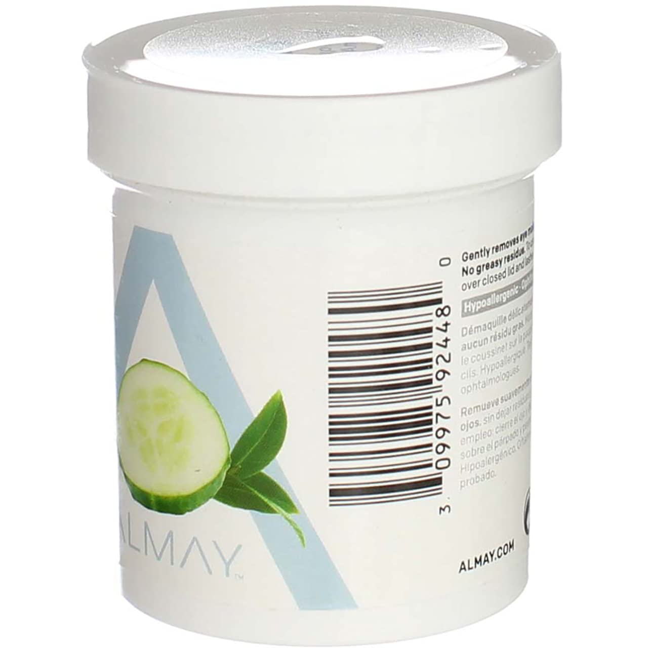 Almay Longwear and Waterproof Eye Makeup Remover Pads, 80 Count (Pack of 4)