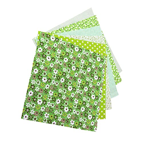 7pcs Cotton Percale Sheets Quilting Fabric Linen Bed Sheets Embroidery Fabric Flower Quilting Fabric Fat Quarter Bundles Cotton Square Cotton Fabric Square Cotton Cloth Craft Cloth