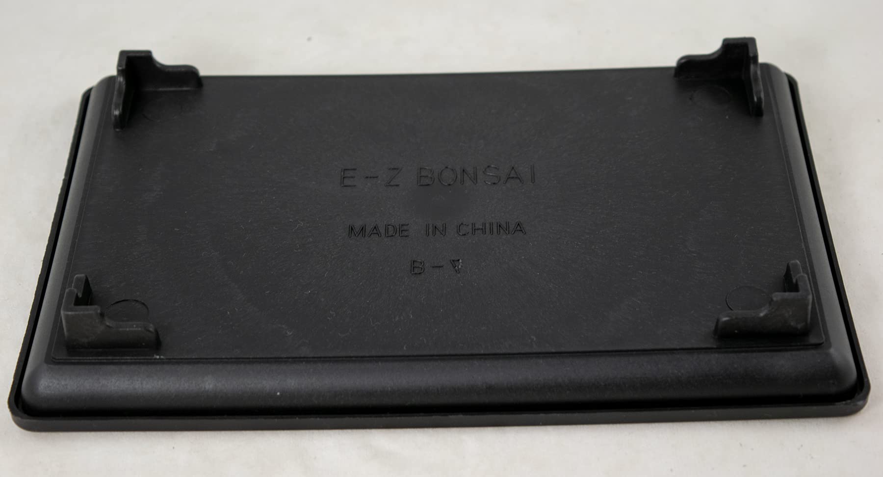 3 Mix Rectangular Black Plastic Humidity/Drip Tray for Bonsai Tree and House Indoor Plants 7", 9" & 10.5"