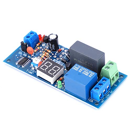 DEALPEAK Delay Relay Module Trigger Cycle Delay Timer Multifunction Time Delay Relay Interface Board Module with LED Display