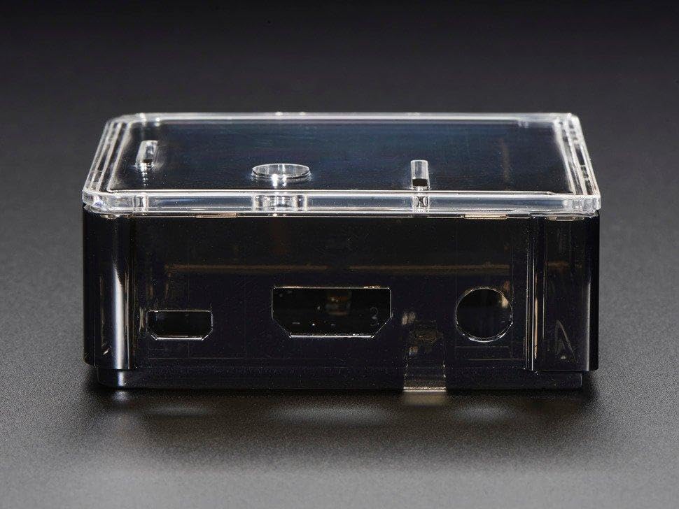 Adafruit 2359 Raspberry Pi A+ Case - Smoke Base w/Clear Top