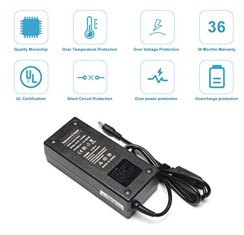 120W Laptop Ac Adapter Charger Power Cord Supply for MSI- Laptop CX62 GE60 GE60K GE62 GE70 GE70K GE72 GP60 GP70 GP72 GS60 GS70 MS-16GA Stealth MS-1756 MS-1757 MS-1771 MS163A E7235 E7405