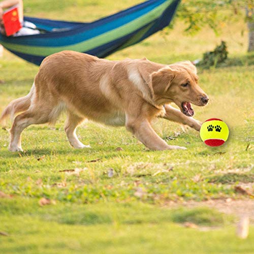 16 Pack Dog Tennis Balls for Pet Playing Fetching, Pet Safe Dog Toys for Exercise & Training - 2.5 inches