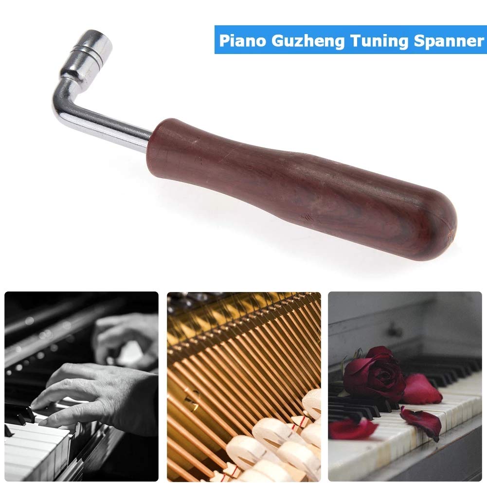 2 Pcs Piano Tuning Wrench, L-shape Piano Tuner Spanner Piano Square Wrench Piano Tuner Spanner Tool