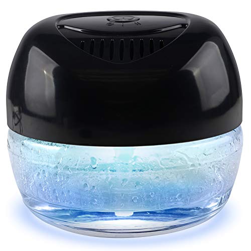 ap airpleasure Water-Based Purifier Air Washer, Revitalizer with 6 Colorful lights- Plus Lavender, Orange, Citronella,Lemon, Breathe Easy, Jasmine & Camellia, 10ml Each