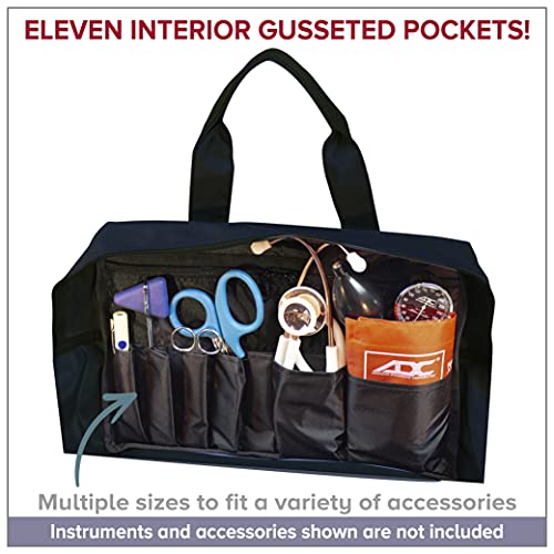 ADC 1024N Model 1024 Nurse/Physician Nylon Medical Equipment Instrument Bag, Navy