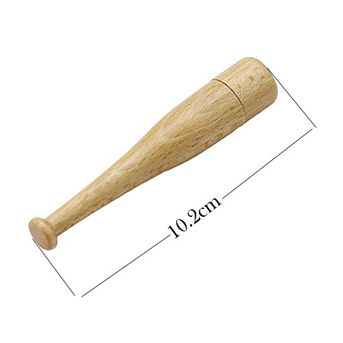 Aneew 32GB Pendrive Novelty 3D Wooden Baseball Bat Model USB Flash Drive Memory Stick U Disk Thumb Sports Gift