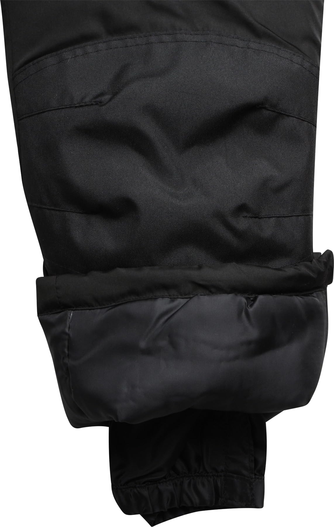 Cherokee Kids' Snow Bib - Boys and Girls Insulated Ski Pants Overalls (4-18), Size 4T, Black